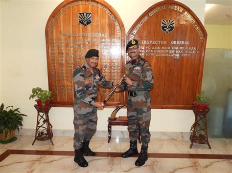 Major General Manish Kumar Assumes Command As Ig Of Assam Rifles