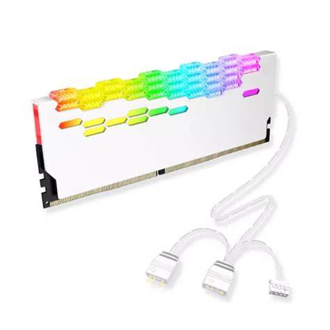 5v Coolmoon Diy Argb Ram Heatsink Desktop Computer Memory Heat Spreader Cooler L Eur 1444