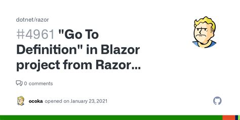 Go To Definition In Blazor Project From Razor Template On Any Tag With Directive · Issue 4961