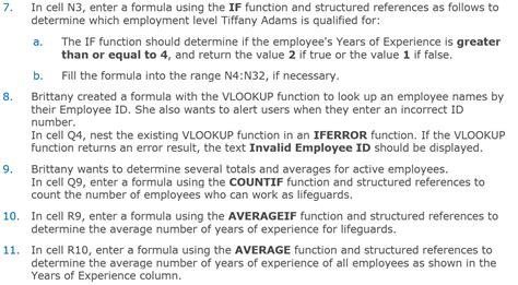 Solved 7 In Cell N3 Enter A Formula Using The If Function
