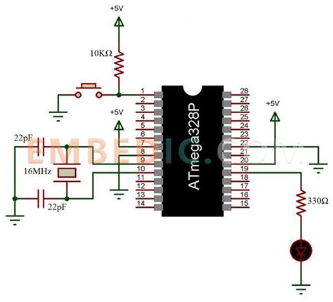 how to burn the bootloader on the atmega328 microcontroller embedded