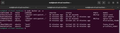 Comment Lister Arrêter Démarrer Un Conteneur Docker