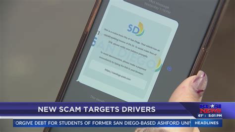 San Diego Police Warning Of New Parking Ticket Scam Fox 5 San Diego