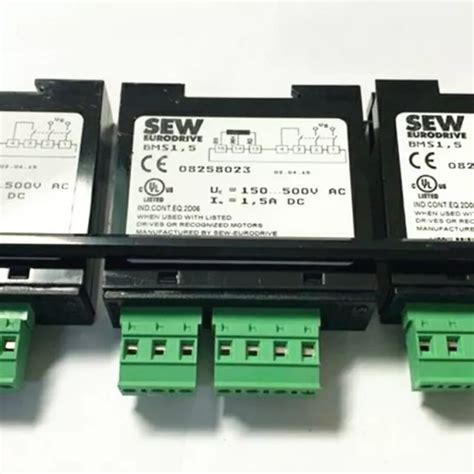 Sew Rectifier Module Motor Brake Rectifier Block Bms1 5 08258023 1 5a