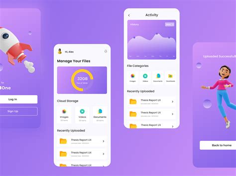 A Cloud Storage App Uiux Design By Ambuj Mishra On Dribbble