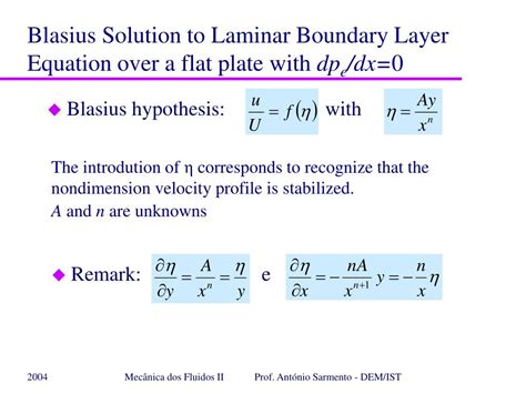 ppt boundary layer equations powerpoint presentation free download