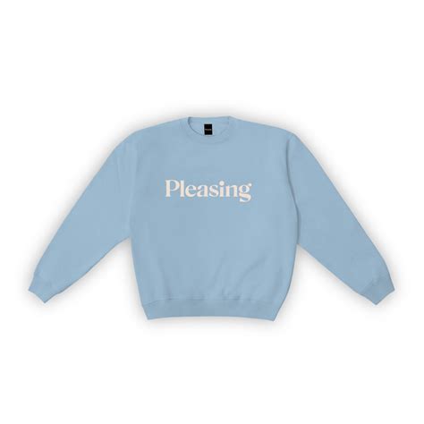 The Pleasing Crewneck In Blue