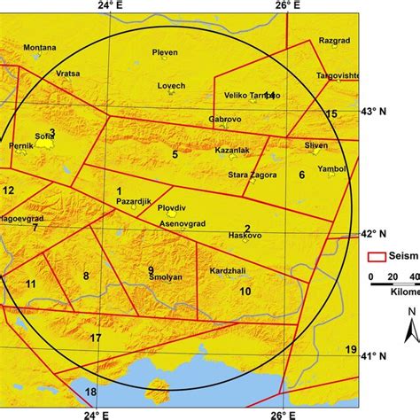 Seismic Source Model Modified From Solakov Et Al 2019 Download