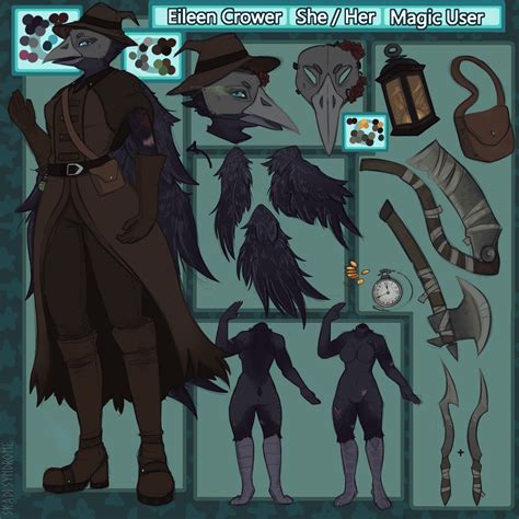🌻 Commission For A Bloodbourne Inspired Crow Rfursona