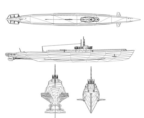 Submarine Gato Balao Class 3d Model 30 3ds Free3d
