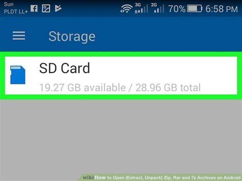 How To Open Extract Unpack Zip Rar And Z Archives On Android