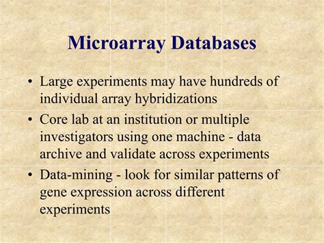 Ppt Microarray Data Analysis Powerpoint Presentation Free Download