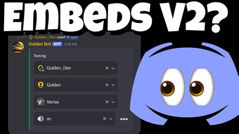 Discord Components V2 Update Custom NPM Package YouTube