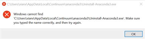 Conda Remove Or Fix Broken Anaconda Installation Stack Overflow