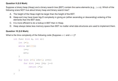 Solved Subject Data Structures And Algorithms C Please