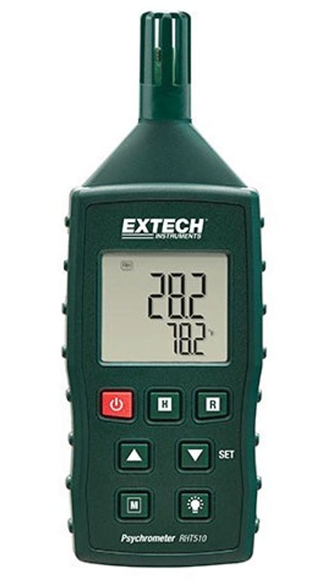 Extech Rht510 Nist Thermo Hygrometer Air Type K Includes Traceable Certificate