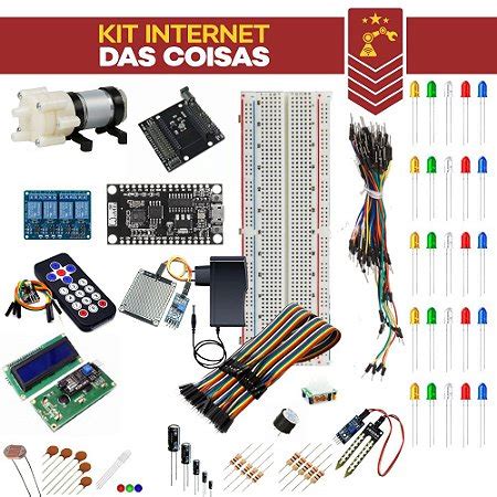 Kit Arduino Internet das Coisas IoT Eletrônica Ômega