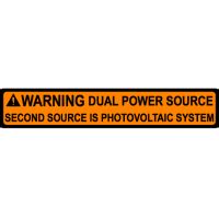 Warning Dual Power Source 2017 Code OneMonroe Titan