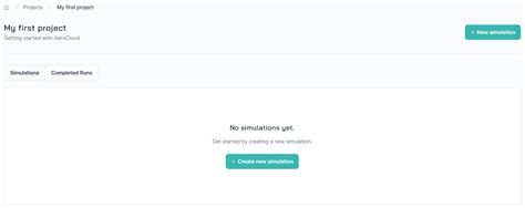setting up a simulation nablaflow help center