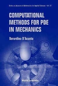 Computational Methods For Pde In Mechanics With Cd Rom Buy Computational Methods For Pde In