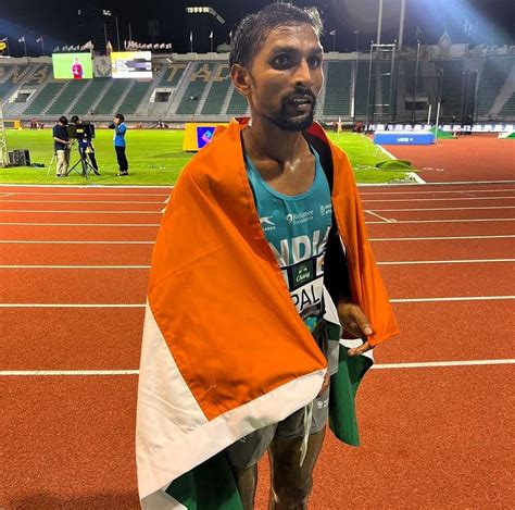 Indias Abhishek Pal Battles Bangkok Weather To Win 10000m Bronze On