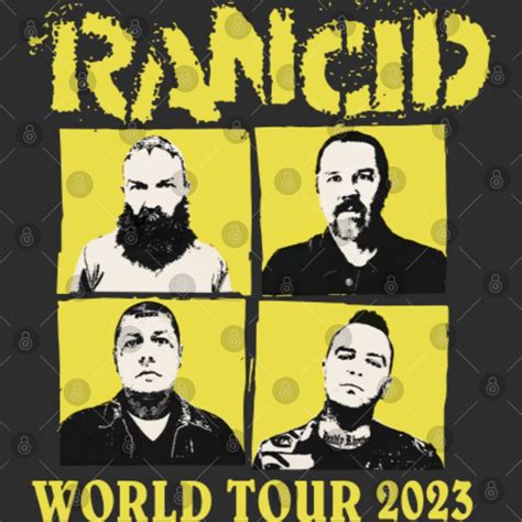 Rancid World Tour 2023 Shirt Rancid 2023 Concert Shirt Rancid Band Fan Shirt Rancid Punk Rock