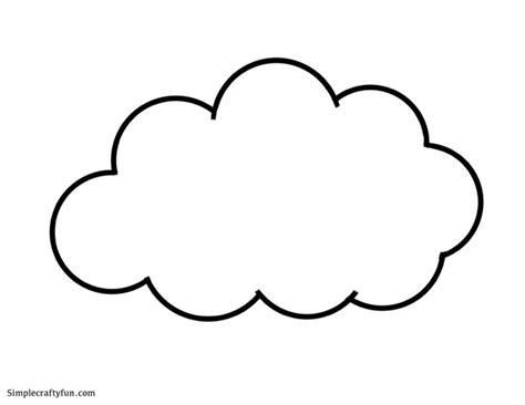 Rain Cloud Pictures Free Printable Pdf