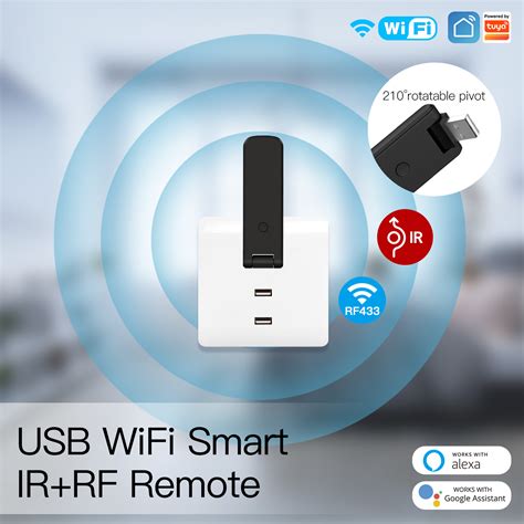 Moes Wifi Usb Smart Ir Rf Wireless Universal Remote Controller Remote