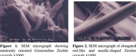 Figure 2 From Needle Shape Morphology Of Natural Zeolites Of Nazert