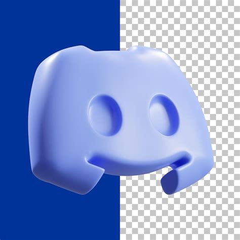 Premium Psd Discord Logo 3d Icon Render Image