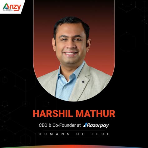 Humans Of Tech Spotlight Harshil Mathur Anzy Global Posted On The Topic Linkedin