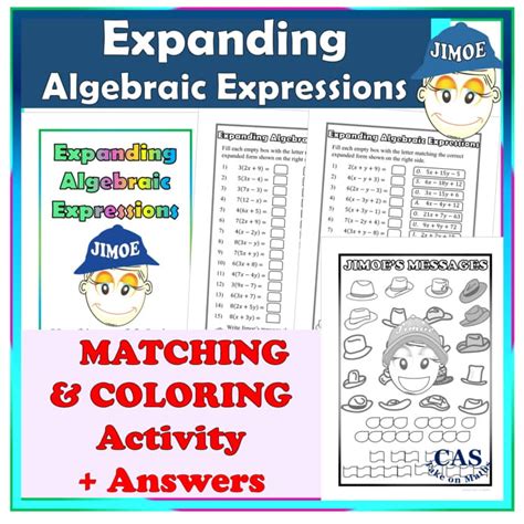 Algebra Expanding Binomial Trinomial Algebraic Expressions Matching