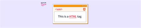 Tag In HTML Scaler Topics