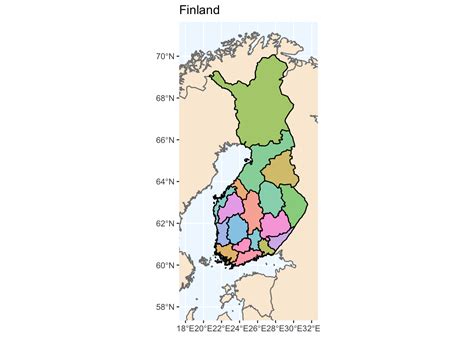 Basic Maps In R With Ggplot2 Statistics Science Random Ramblings