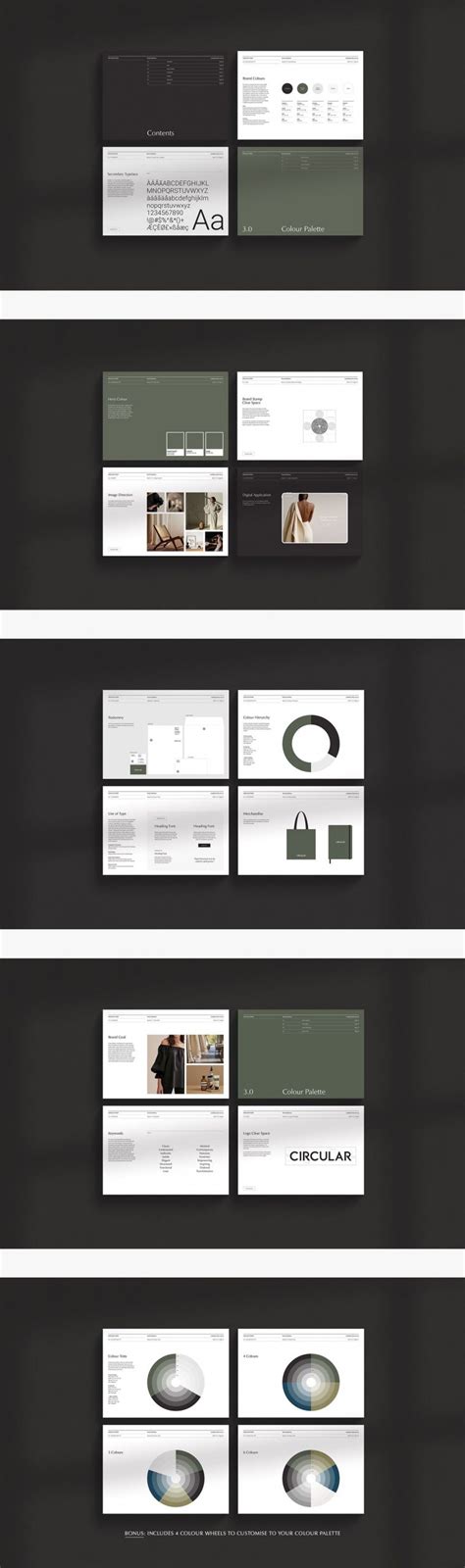 Style Guide Template Indesign Yoiki Guide