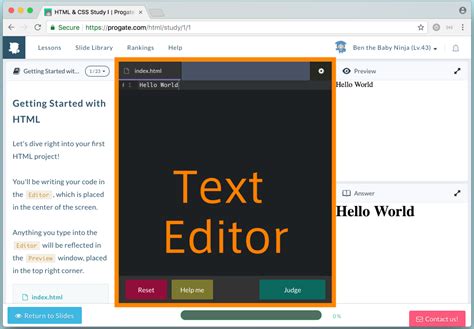 HTML CSS Environment Setup MacOS Progate Learn To Code Learn To Be Creative