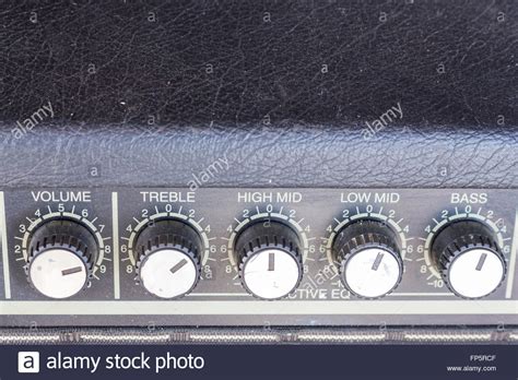 Volume Control Dial High Resolution Stock Photography And Images Alamy