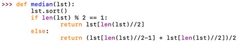 Python Mean Median Mode Functions Without Importing Anything By