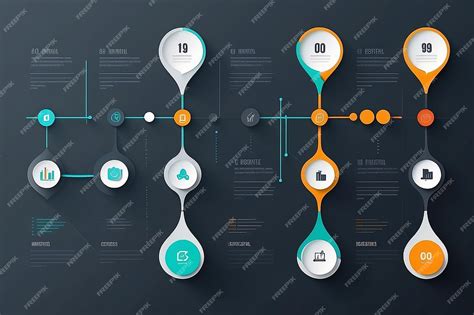 Premium Photo Infographics Template 7 Options Data And Information Visualization Dynamic