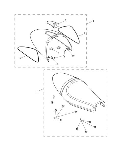 Triumph Street Cup 2017 2020 Seat Assembly And Toolkit Supplied Next