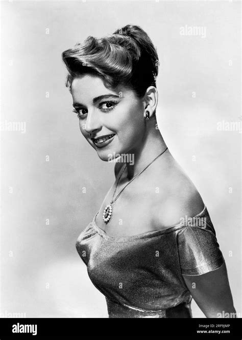 Hollywood California C A Profile View Of Actress Anna Maria Alberghetti Stock Photo Alamy
