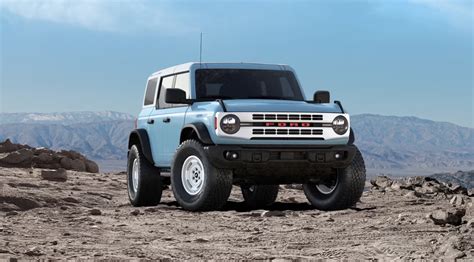 2025 Ford Bronco Heritage Edition Starts At 55 505 This Is What You