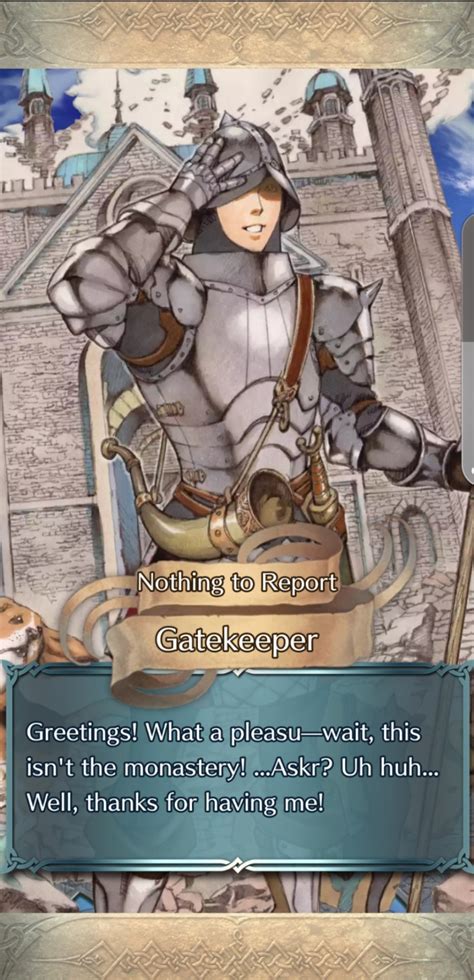 Fire Emblem Gatekeeper On Tumblr