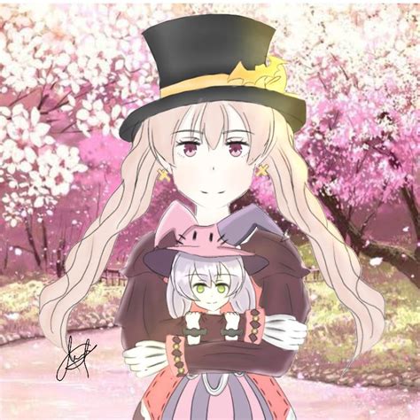 A Rare Photo Of Dolce Hugging Pico R Runefactory