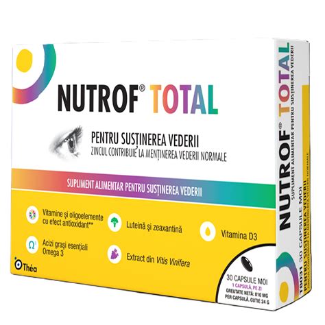 Nutrof Total 30 Capsule Thea Farmacia Tei Online