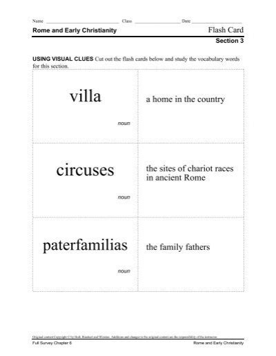 Chapter 6 Section 3 Flash Cards Pdf Wdarcy