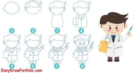 How To Draw A Doctor 4 Ways With Pictures