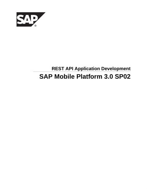 pdf rest api application development sybooks onlineinfocenter