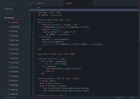 github yunyu tiger sublime st3 syntax file for the tiger programming