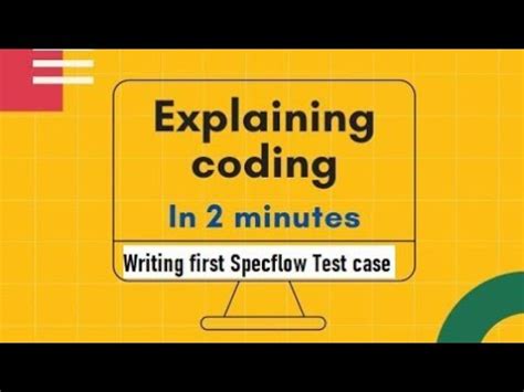 Writing First Specflow C Selenium Test Case Specflow Selenium C End To End Project